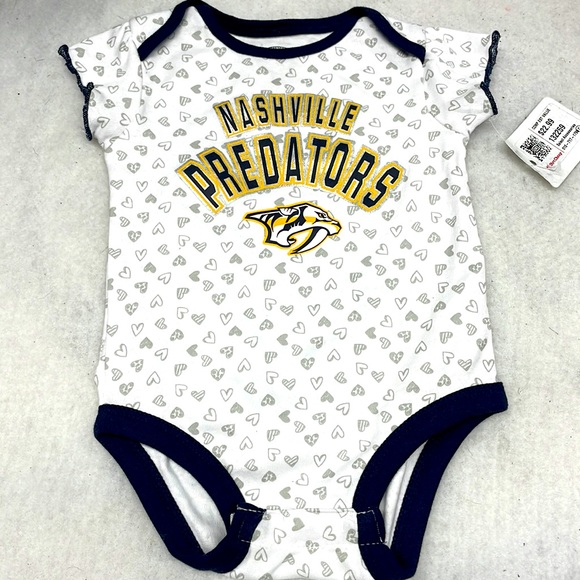 NHL | One Pieces | Nashville Predator Nhl New Onesie Baby Girl Sz 36 ...